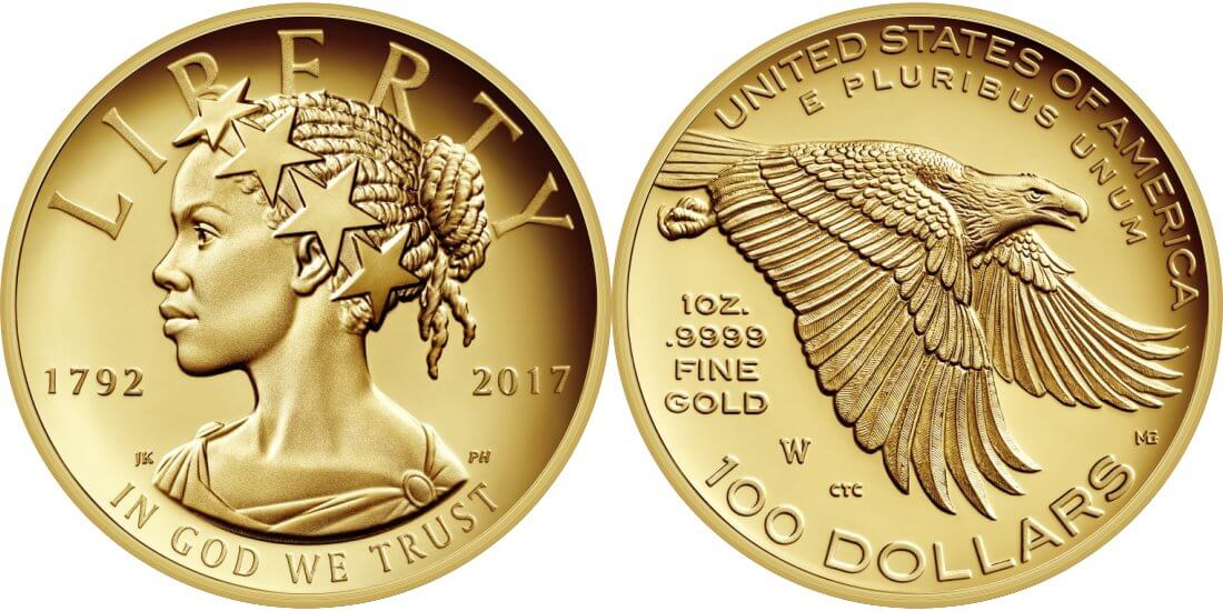 2017 American Liberty 225th Anniversary of the U.S. Mint $100 High ...